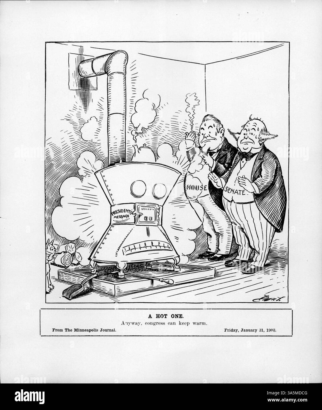 This political cartoon from 1937 depicts president roosevelts m hi-res ...