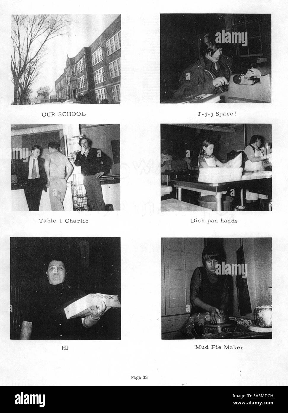 The 1972 Jordan Jr. High yearbook highlights the students, teachers ...