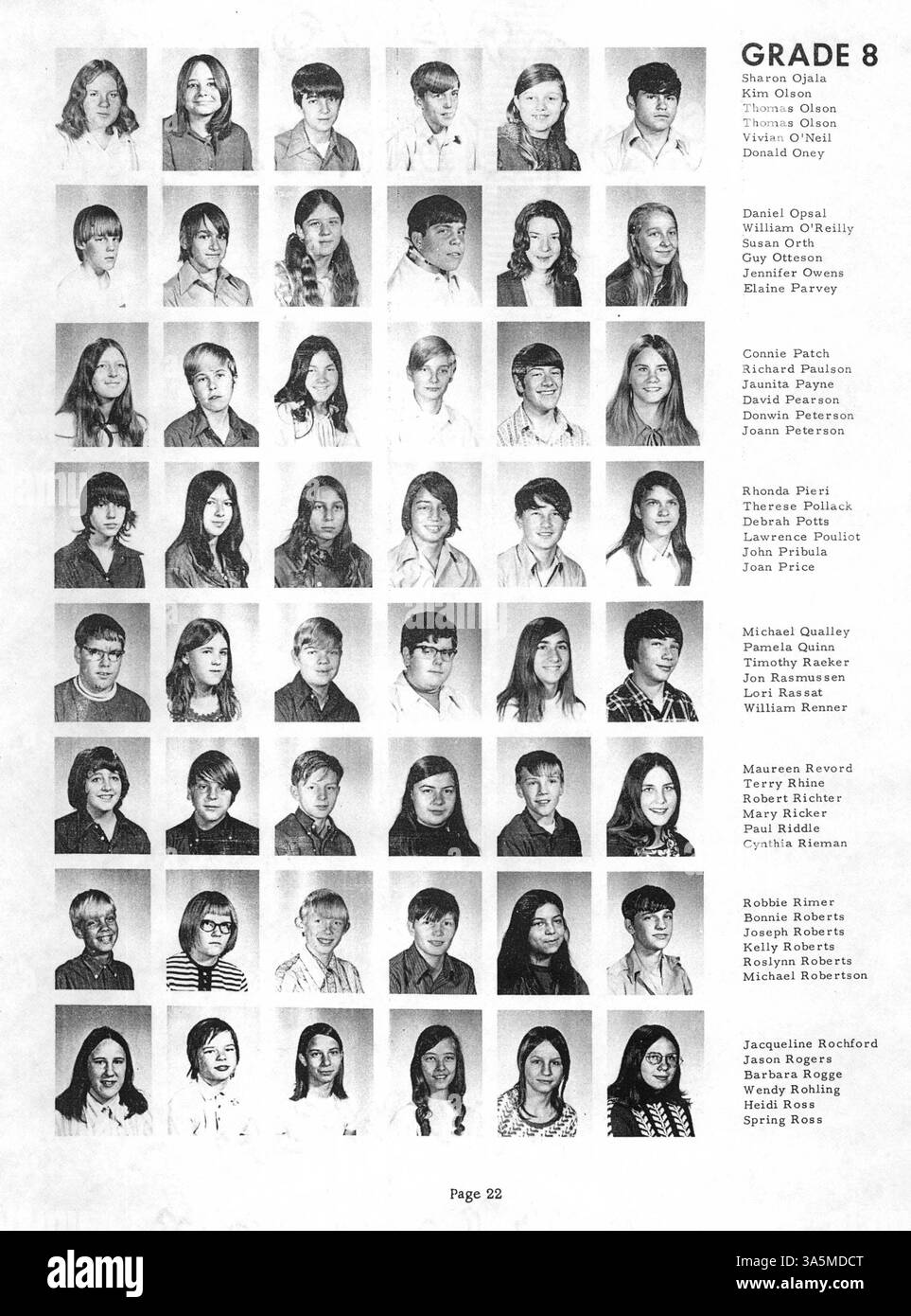 This 1972 Jordan Jr. High yearbook captures the students, teachers, and ...