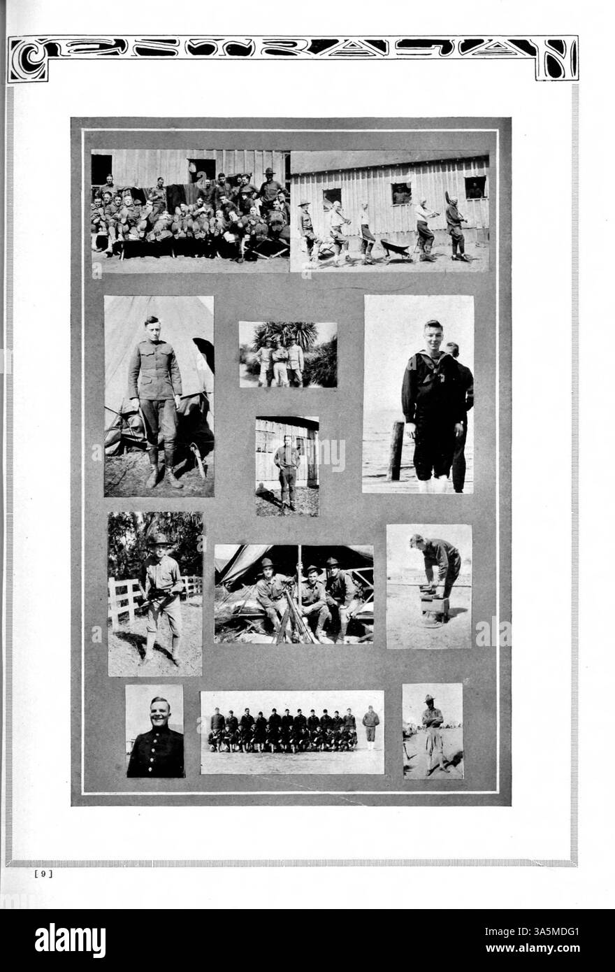 This yearbook from 1918 documents the academic, athletic, and ...