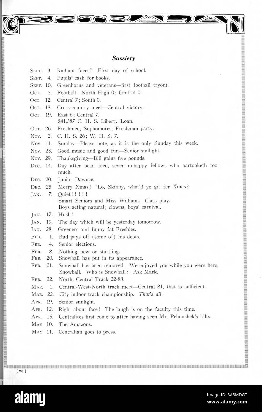 The 1918 Centralian yearbook highlights key school events, student ...