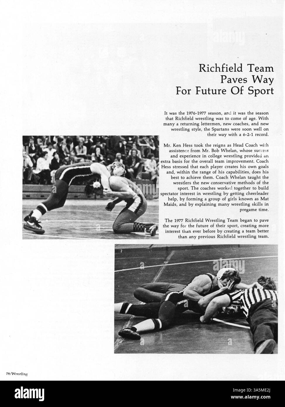 Richfield High School's 1977 Aurean yearbook features the 1976-1977 ...