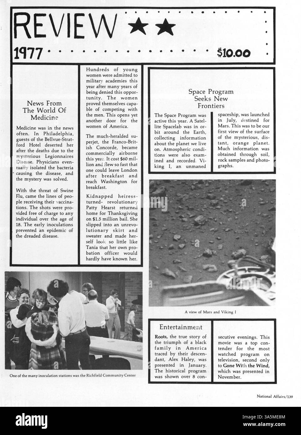 The 1977 Aurean yearbook from Richfield High School documents the 1976 ...