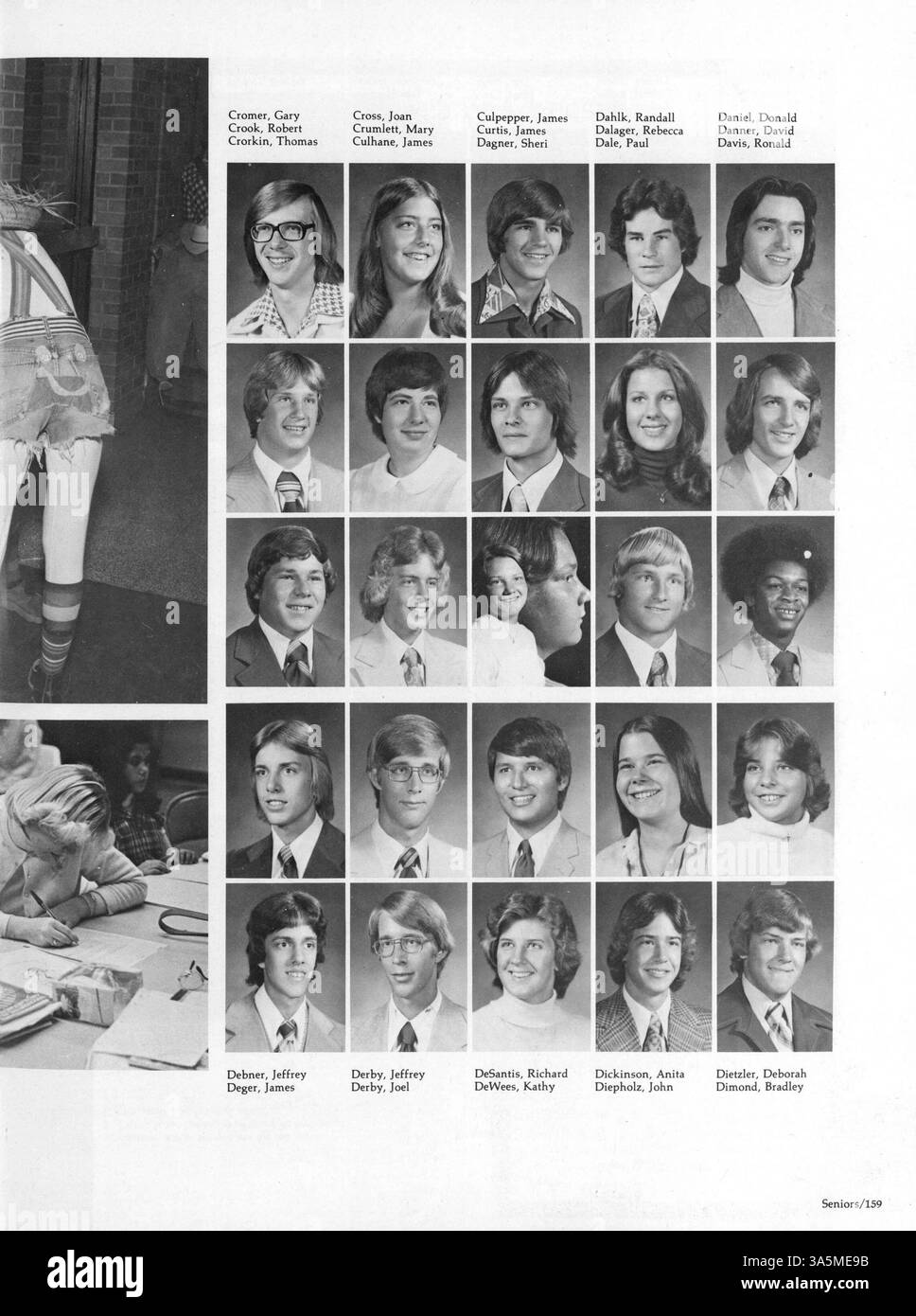 The 1977 Aurean yearbook from Richfield High School captures key ...