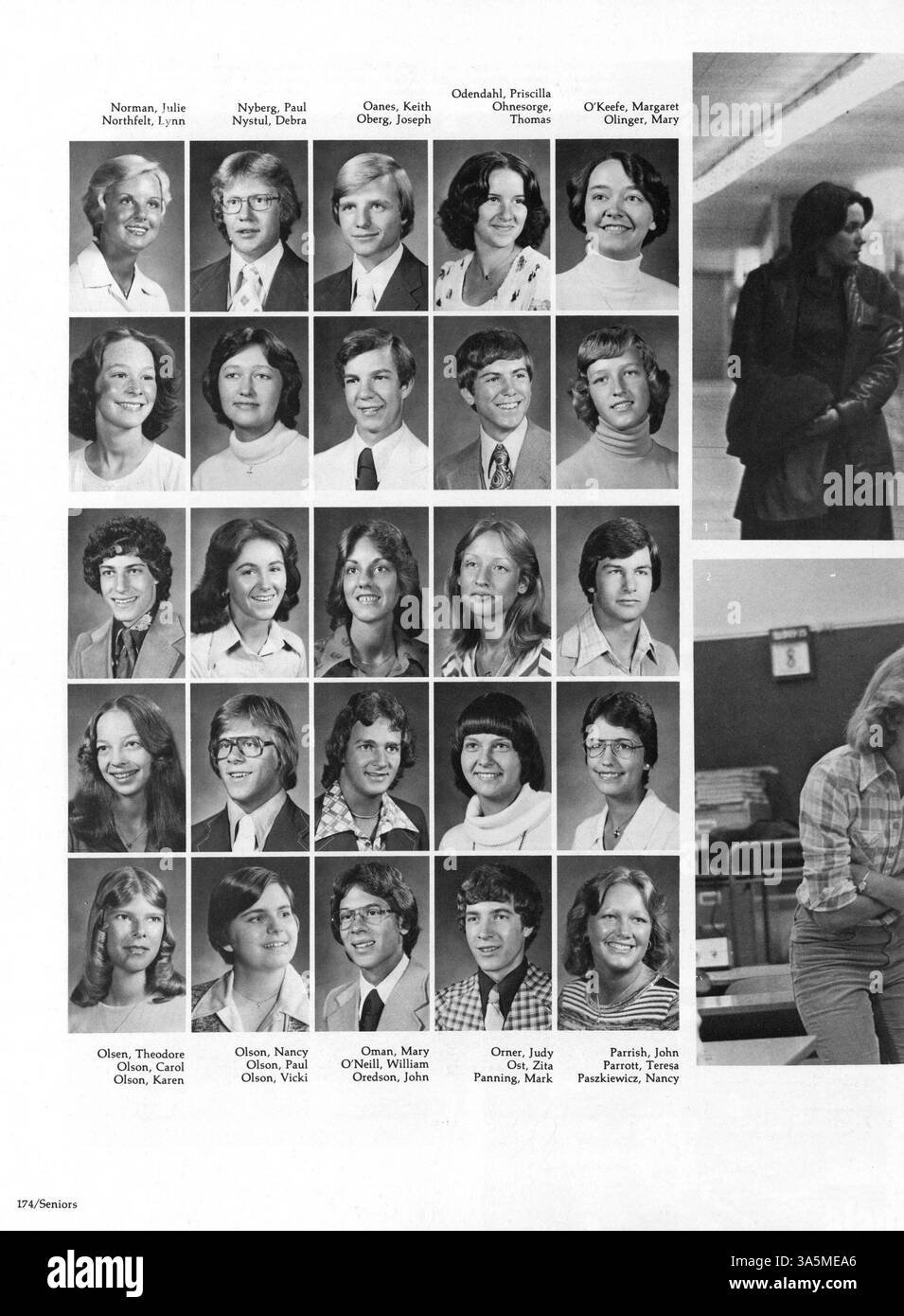 The 1977 Aurean yearbook captures the highlights of the 1976-1977 ...