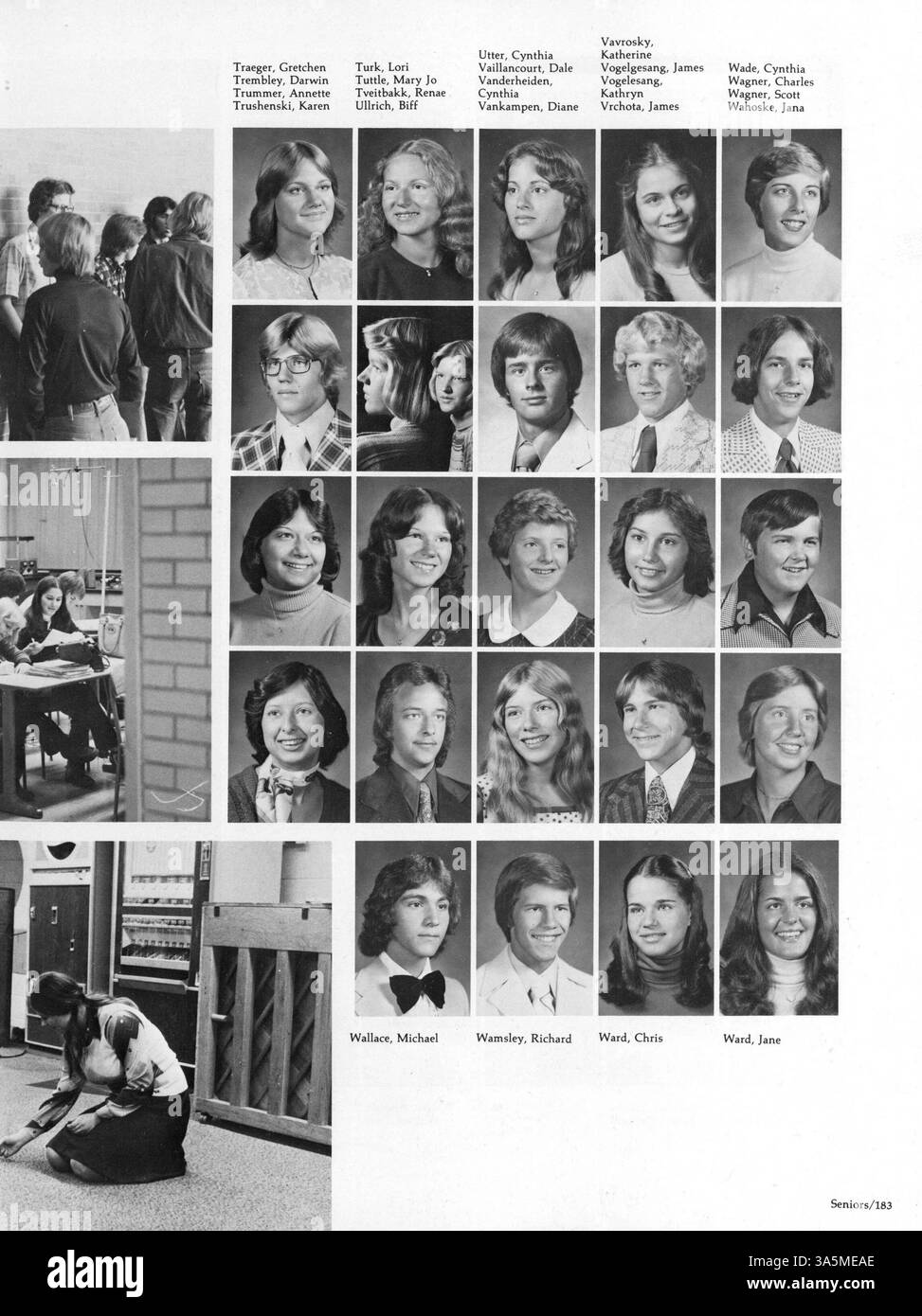 The 1977 Aurean yearbook from Richfield High School records the key ...