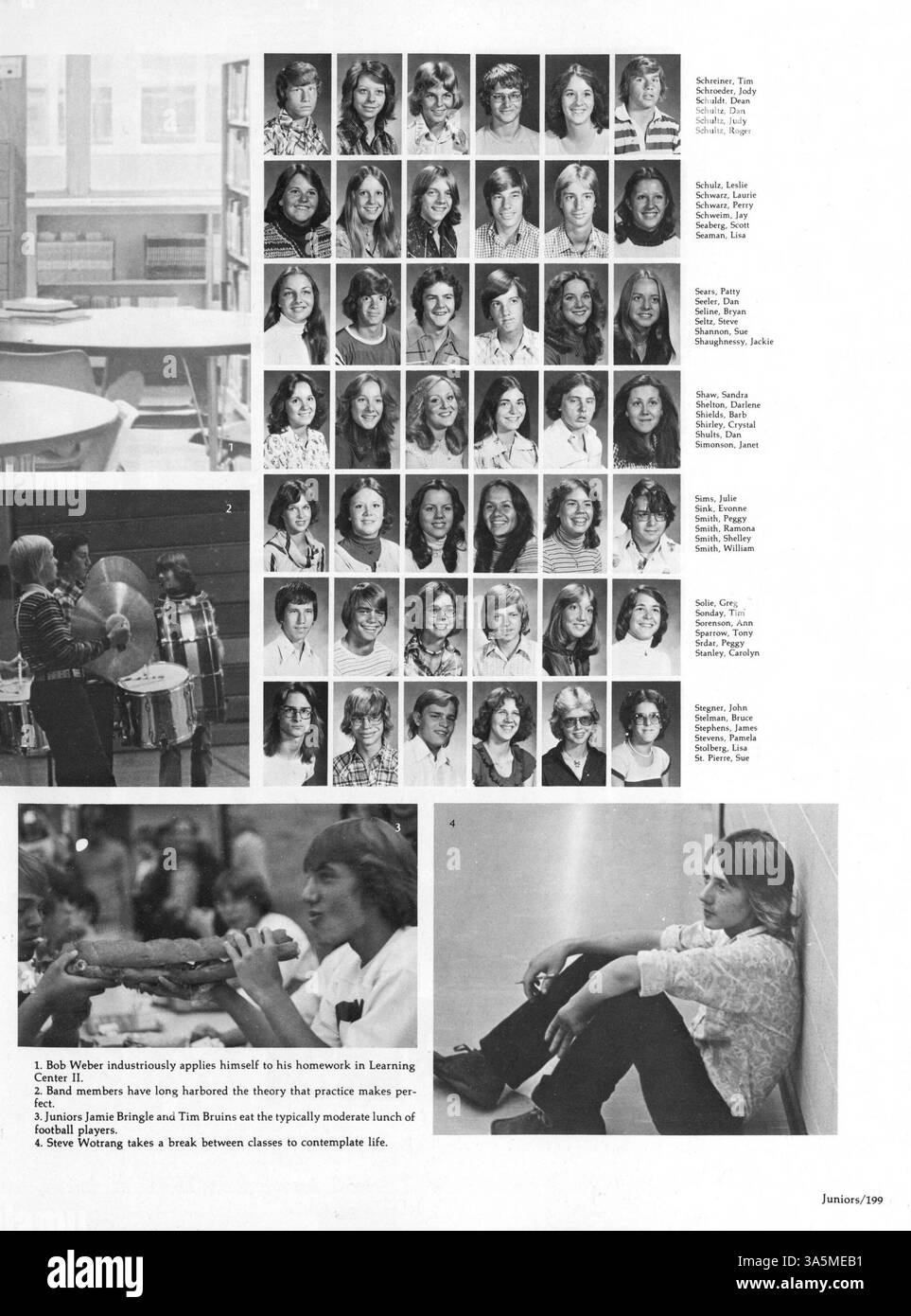This 1977 Aurean yearbook highlights the 1976-1977 school year at ...