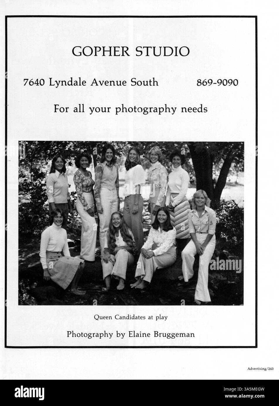 Richfield high schools 1977 aurean yearbook documents the 1976 hi-res stock photography and ...