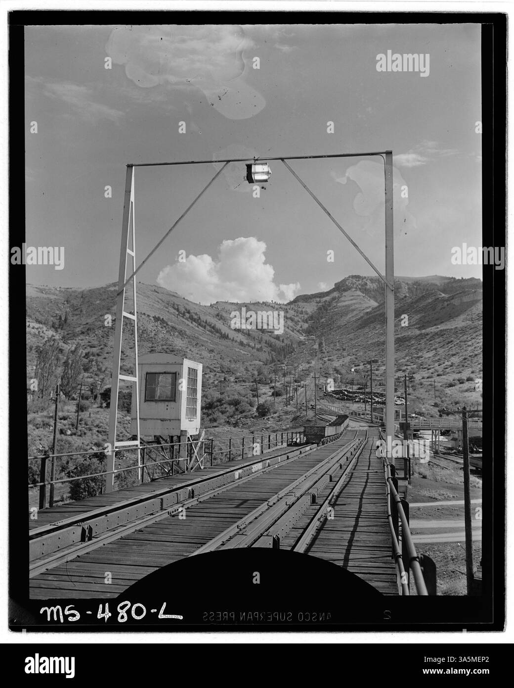 View from the tipple at United States Fuel Company’s King Mine in ...