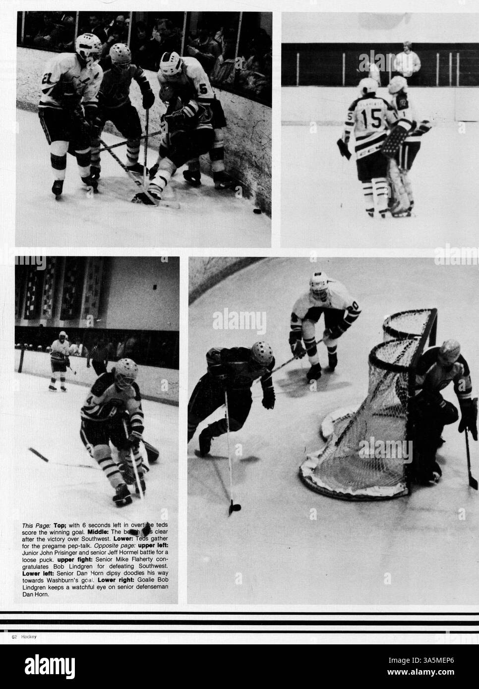 The 'Sagamore: United We Stand' yearbook from 1983 records Roosevelt ...