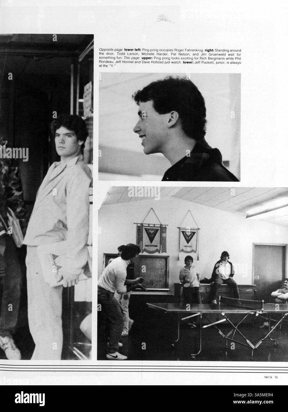 The 1983 'Sagamore: United We Stand' yearbook from Roosevelt High ...