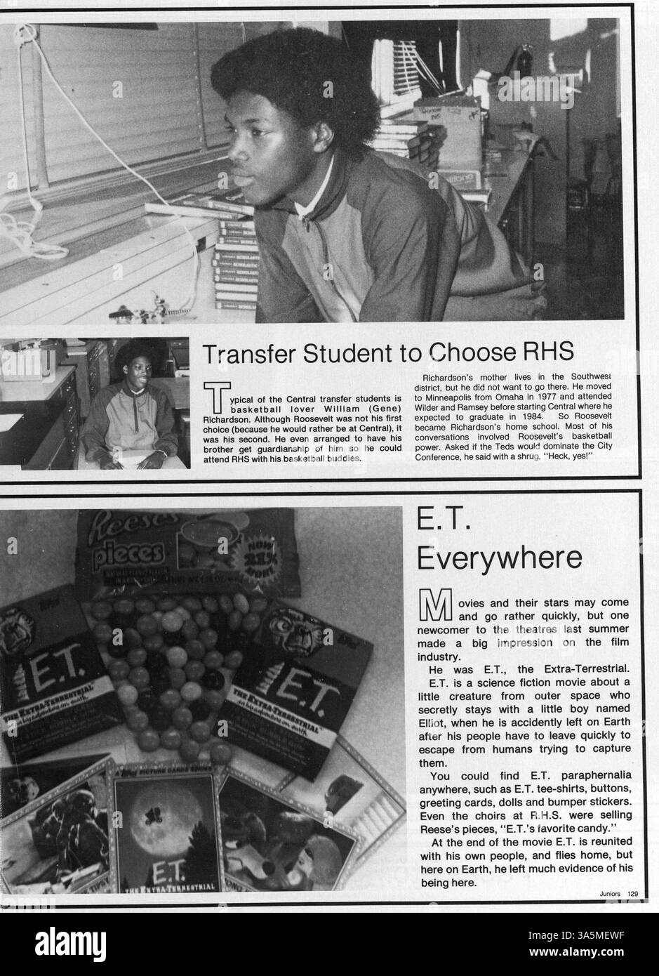 Club events of the 1982 1983 school year hi-res stock photography and ...