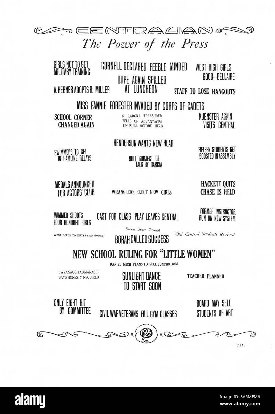 Social events at central high school Cut Out Stock Images & Pictures ...