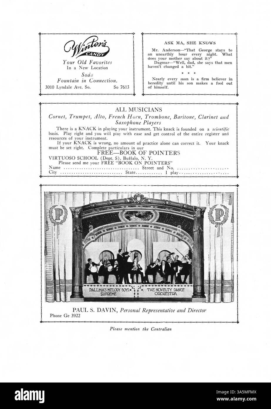 The 1922 Centralian yearbook offers a detailed record of Central High ...