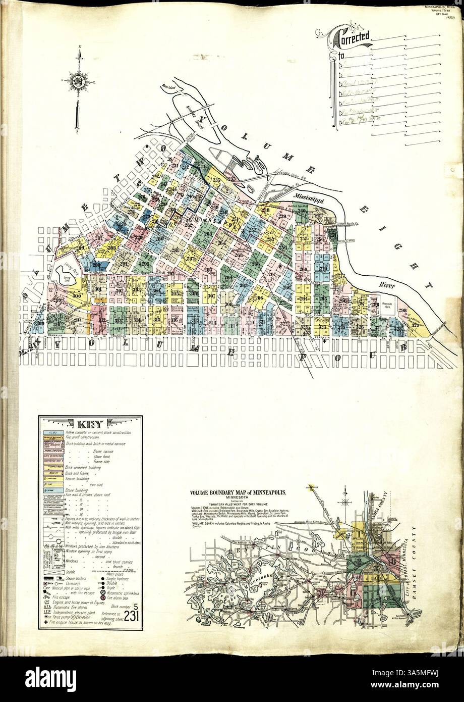 Sanborn Insurance Maps of Minneapolis, Volume 3, are large-scale ...