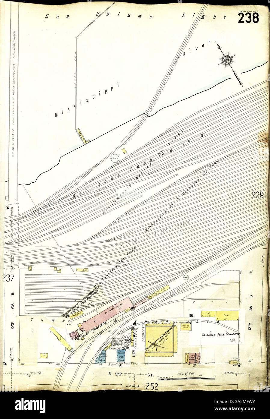 Sanborn Insurance Maps of Minneapolis, Volume 3, provide an in-depth ...