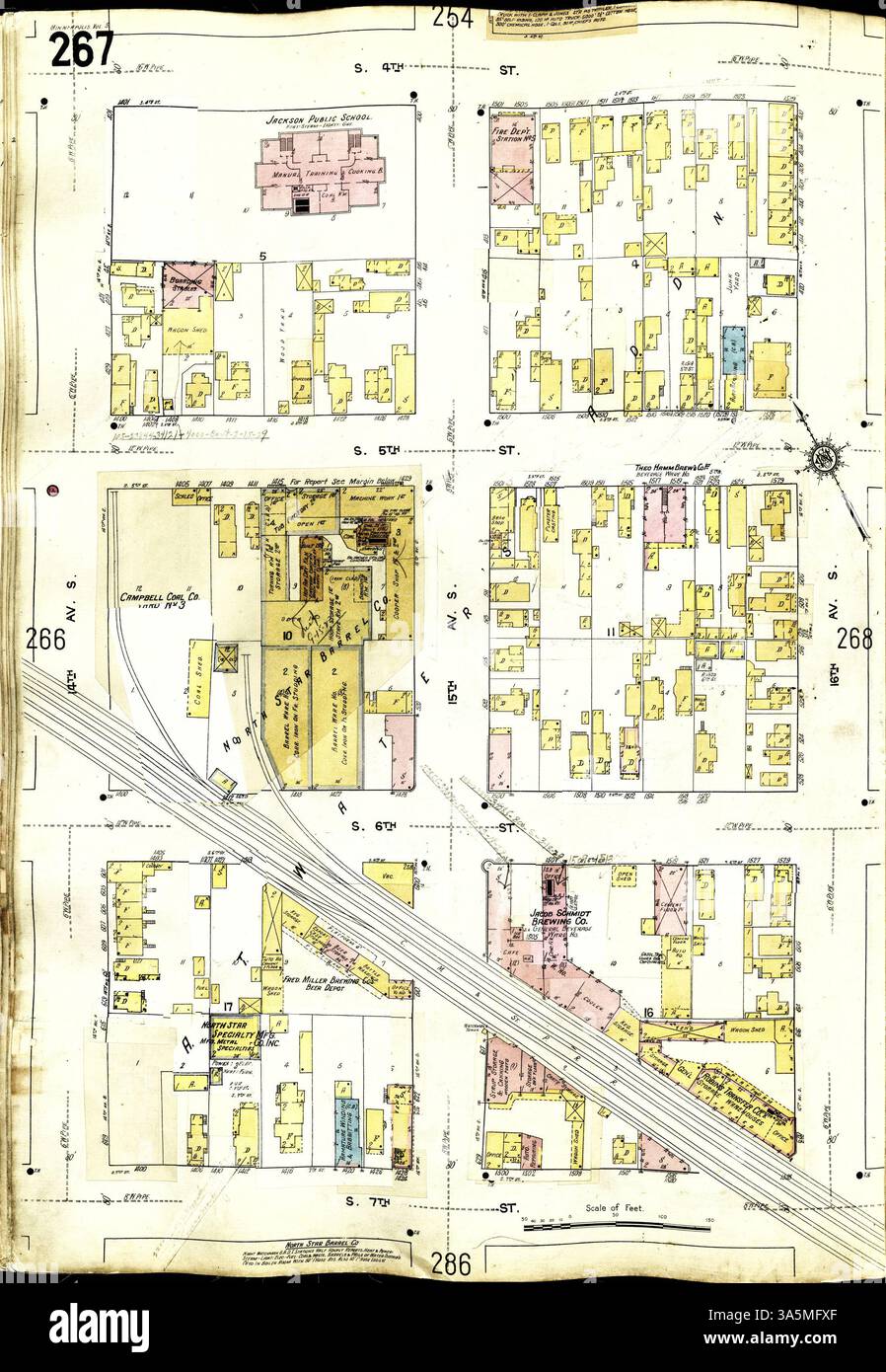 Sanborn Insurance Maps of Minneapolis, Volume 3, document the city’s ...