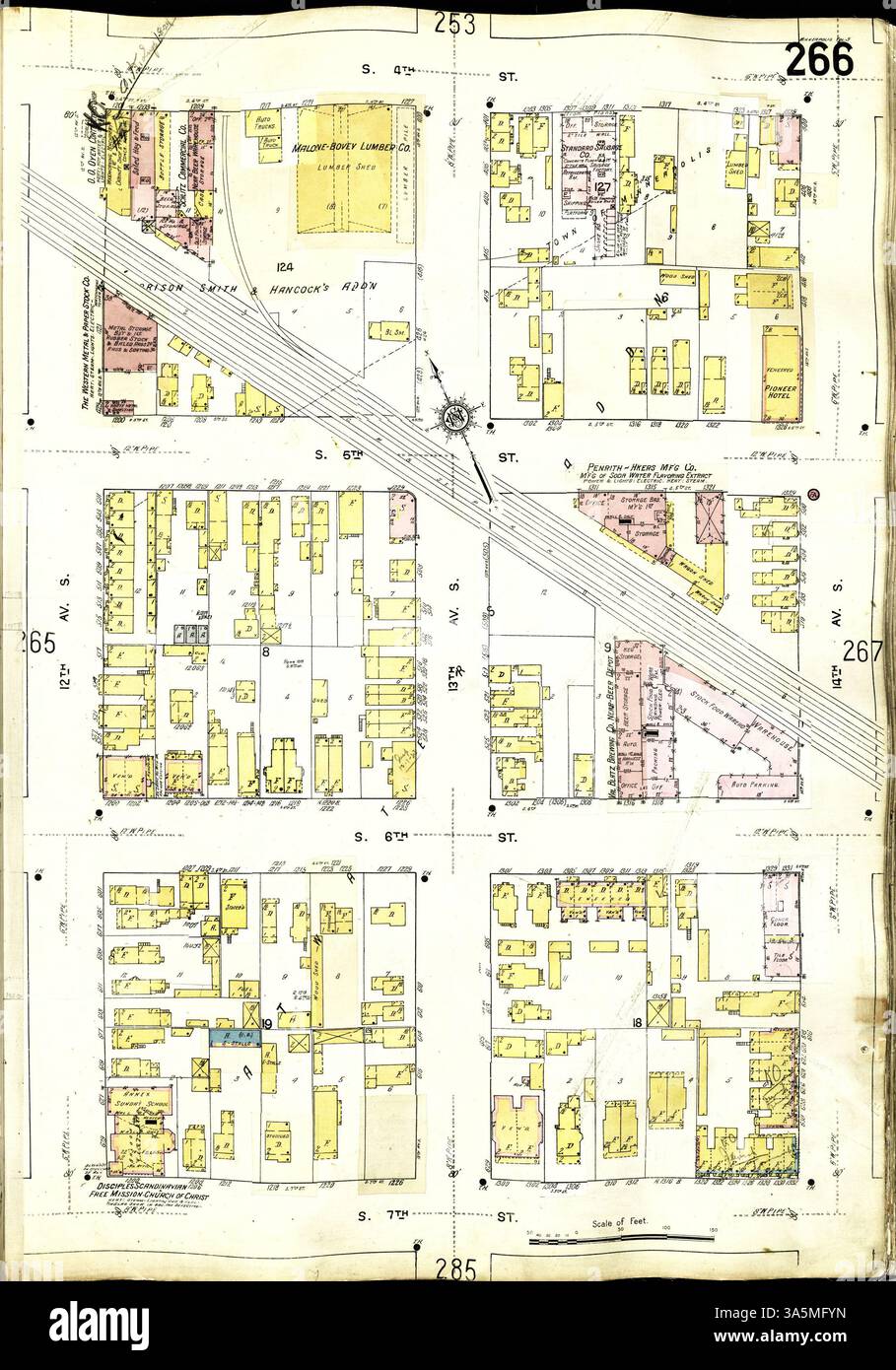 Sanborn Insurance Maps of Minneapolis, Volume 3, chart the city’s ...
