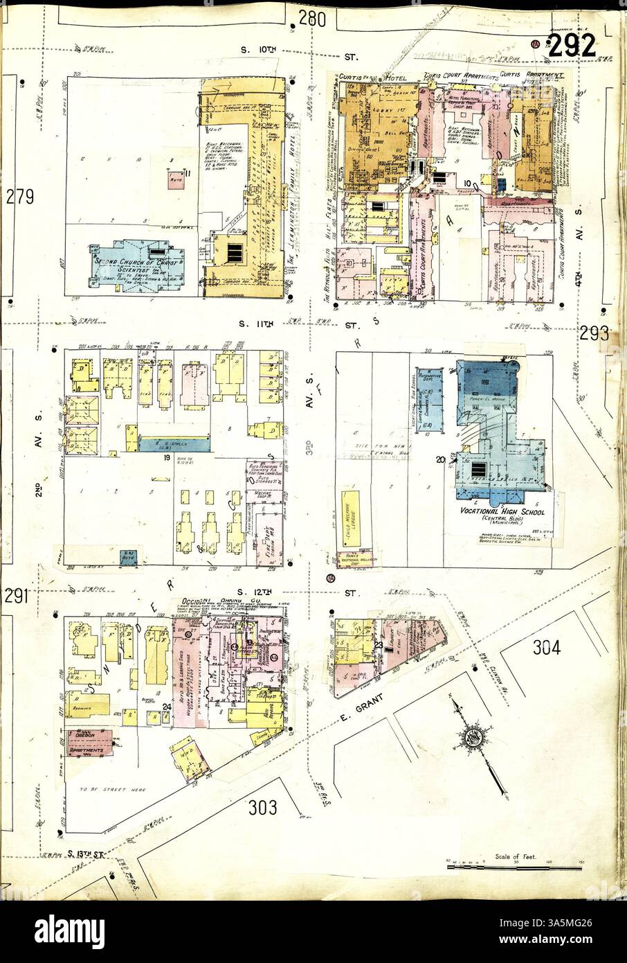 Sanborn Insurance Maps, Volume 3, document the development of ...