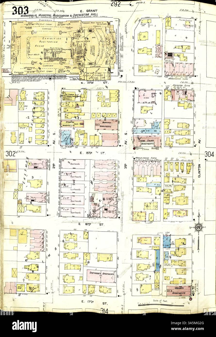 Showcasing detailed maps of buildings hi-res stock photography and ...