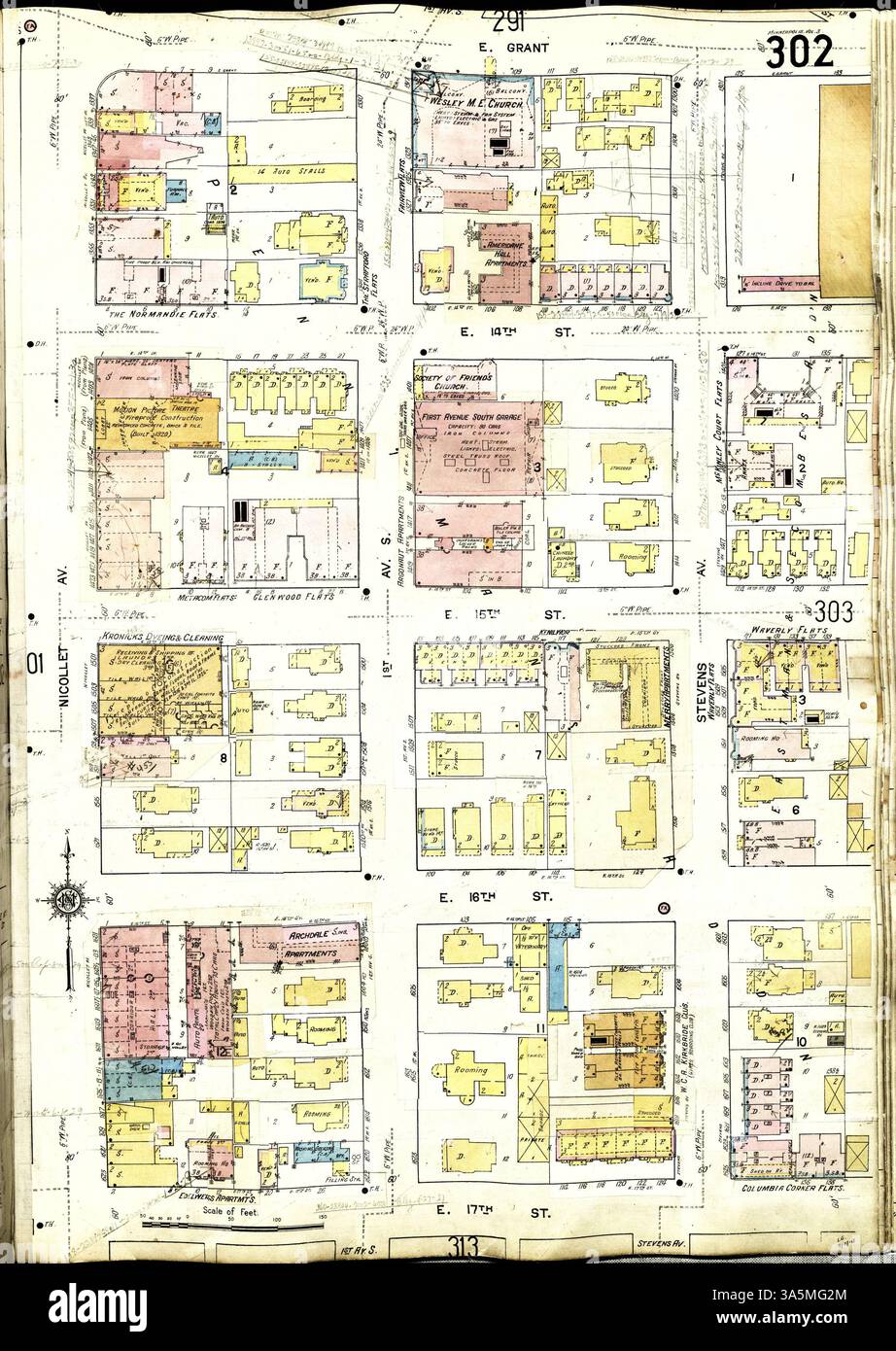 Sanborn Insurance Maps, Volume 3, document Minneapolis’s city expansion ...