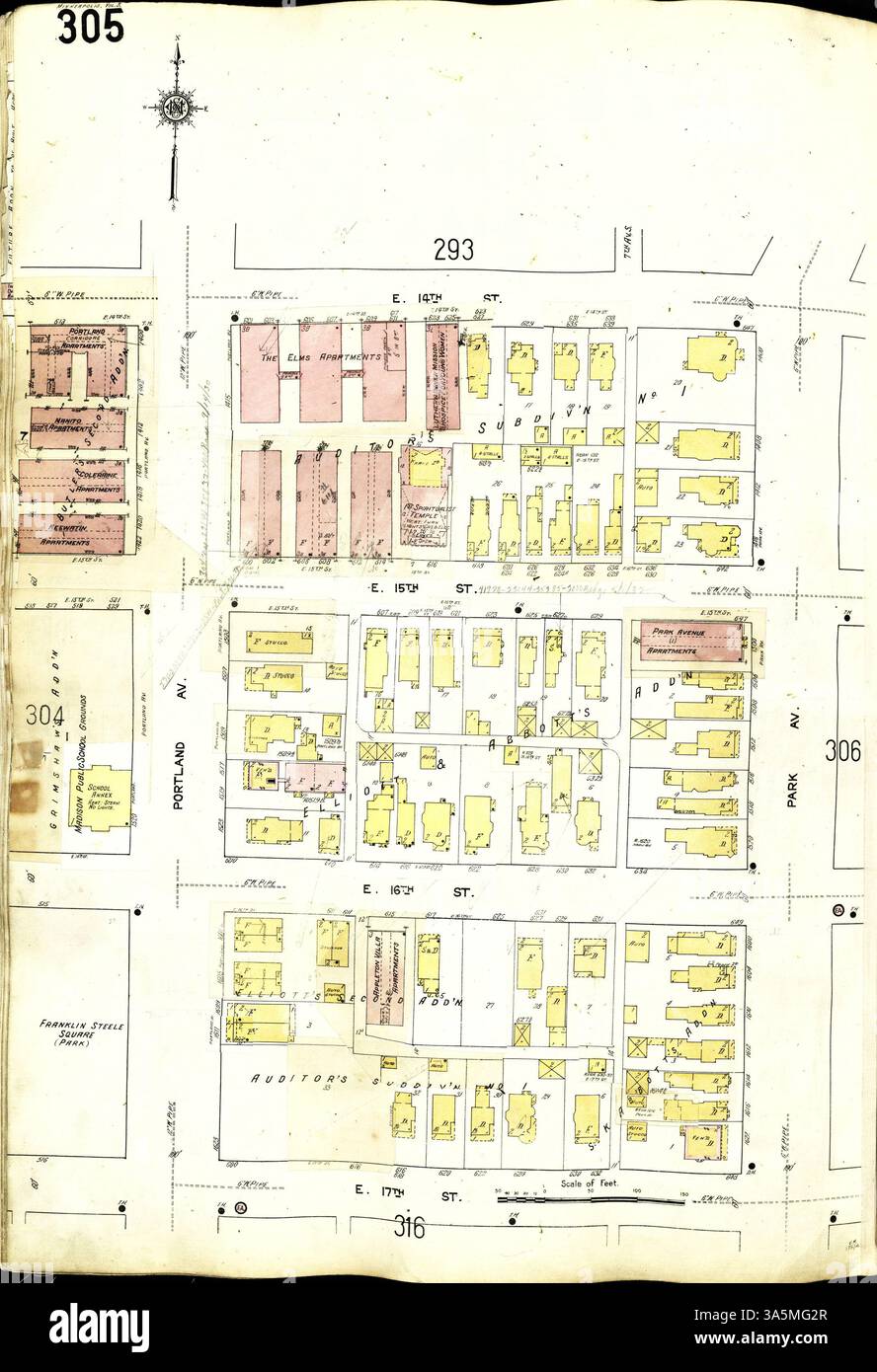 Sanborn Insurance Maps, Volume 3, showcase Minneapolis’s growth from ...