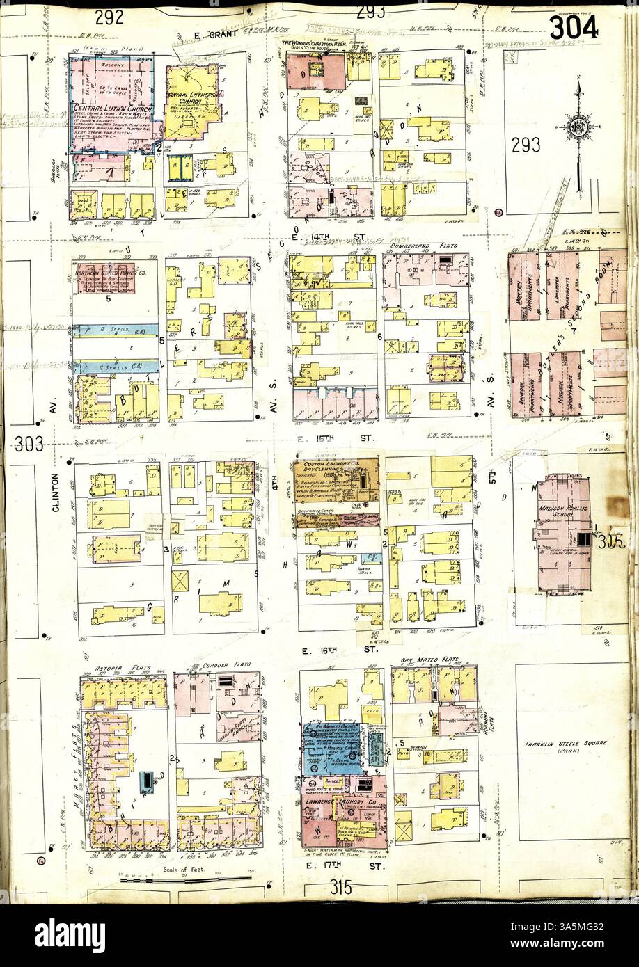 Sanborn Insurance Maps, Volume 3, provide a comprehensive view of ...