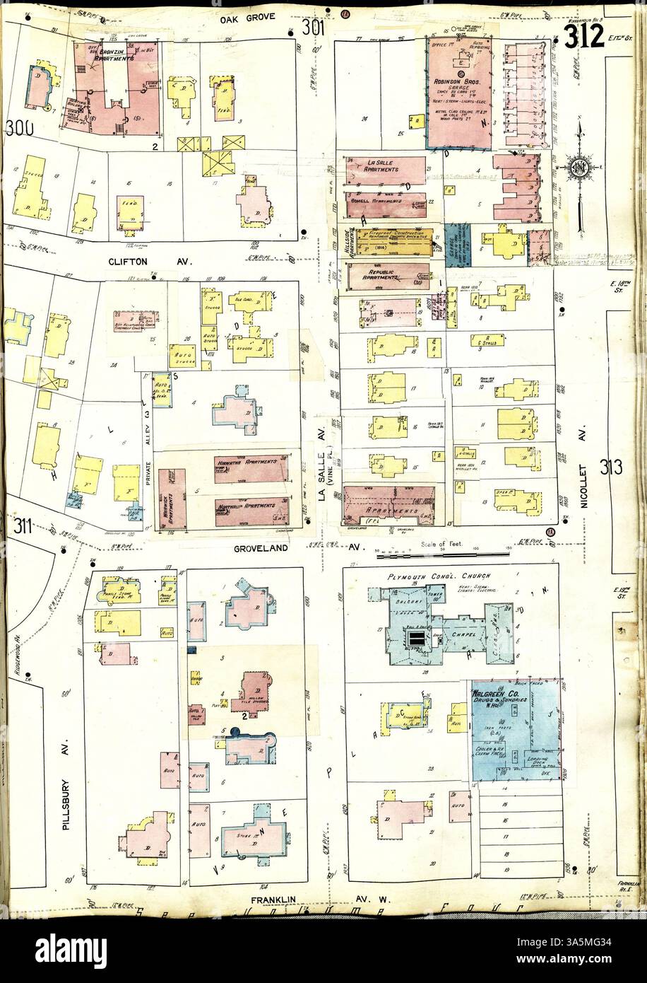 Sanborn Insurance Maps, Volume 3, document the growth of Minneapolis ...