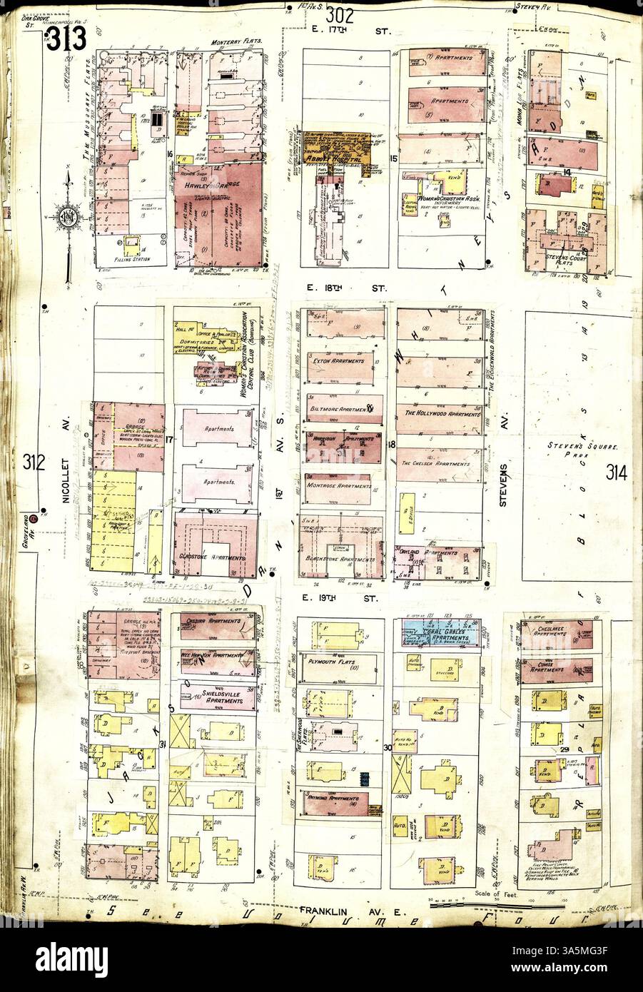 Sanborn Insurance Maps, Volume 3, capture the urban expansion of ...