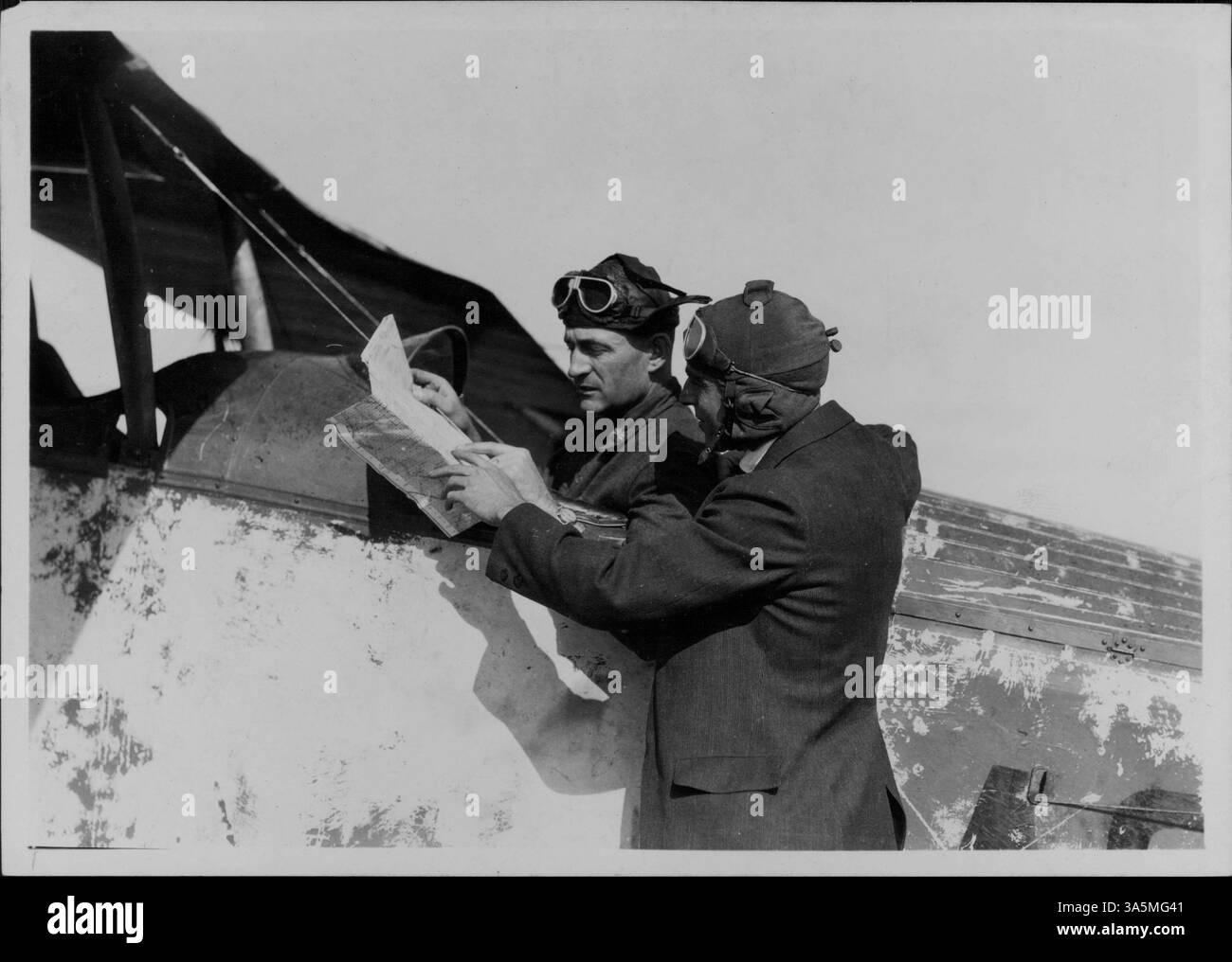Major Roy S. Miller of the 109th Squadron is photographed with Webber ...