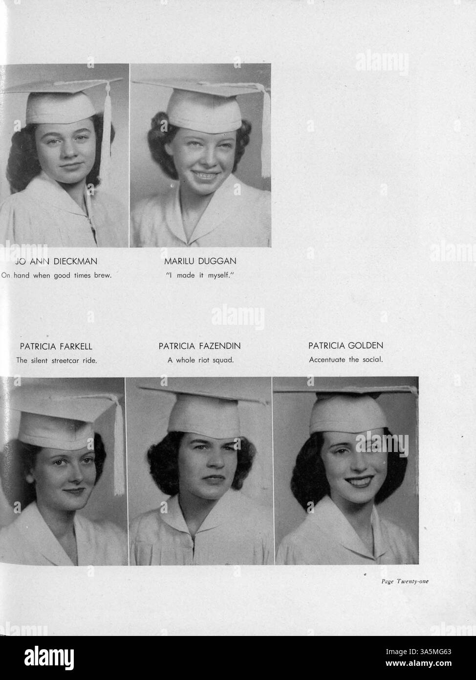 The 1947 yearbook from St. Margaret's Academy highlights the key events, student life, and ...