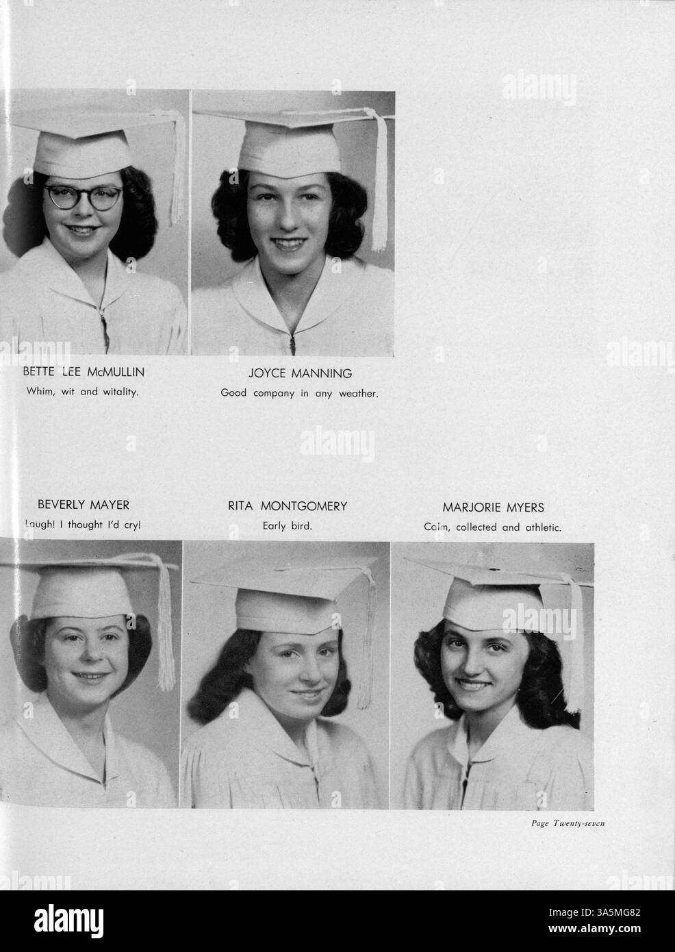 This St. Margaret's Academy yearbook from 1947 preserves the history of ...