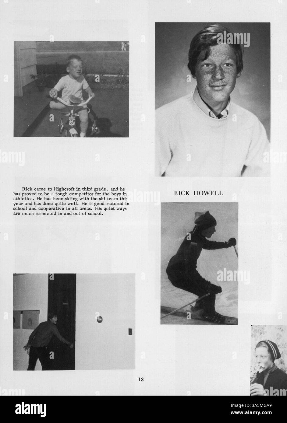 The 1972 yearbook of Highcroft Country Day School chronicles the 1971 ...