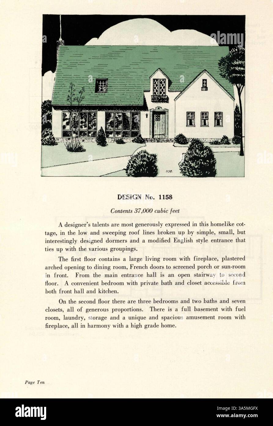 This catalog includes designs for summer cottages hi-res stock ...