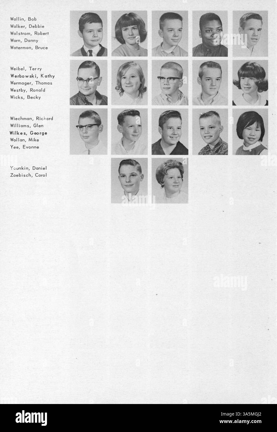 The 1964 Sanford Jr. High Yearbook captures the school year’s key ...