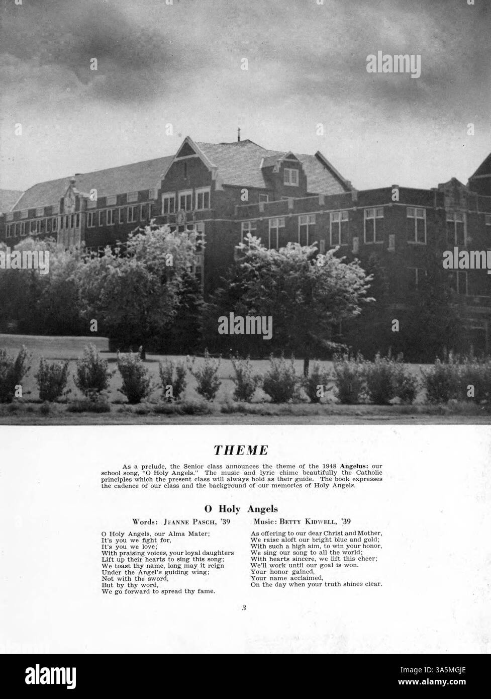 The 1948 Academy of Holy Angels yearbook highlights students, faculty ...