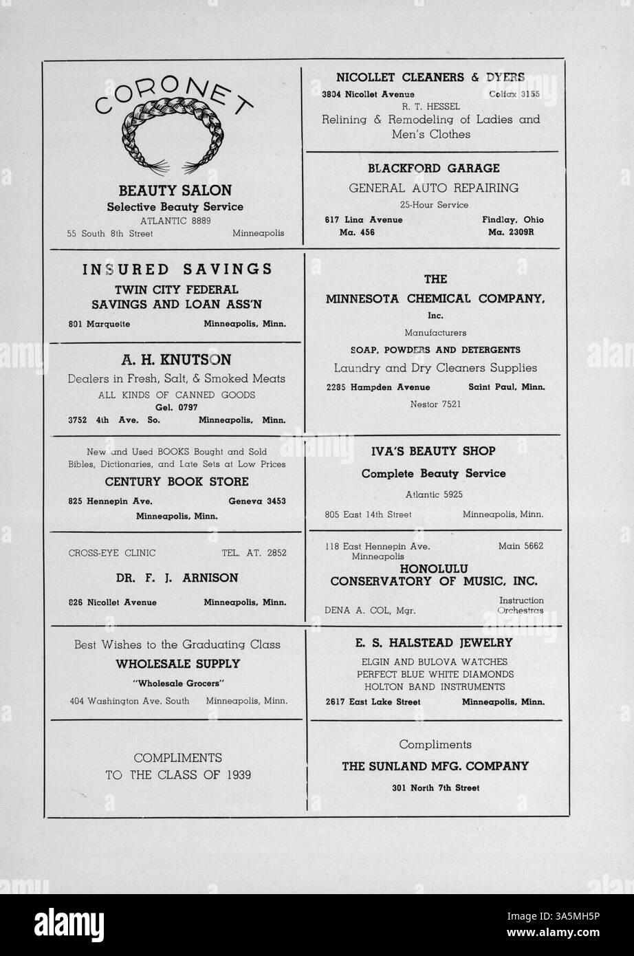 This 1939 yearbook from North Central Bible Institute highlights ...