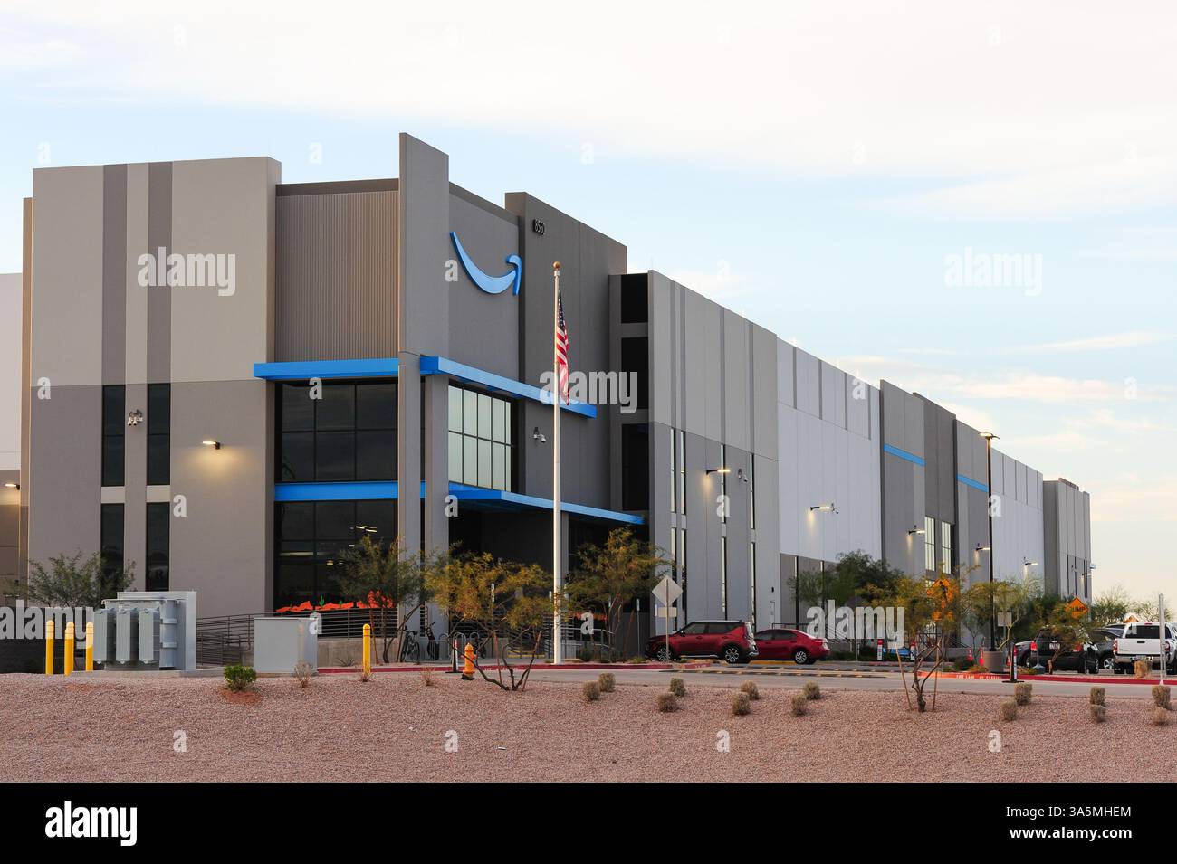 Mesa, Arizona, USA. 23rd Mar, 2025. The Amazon Fulfillment Center on ...