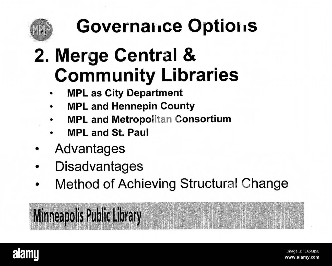 Governance decisions impacting the hennepin county library system hi ...