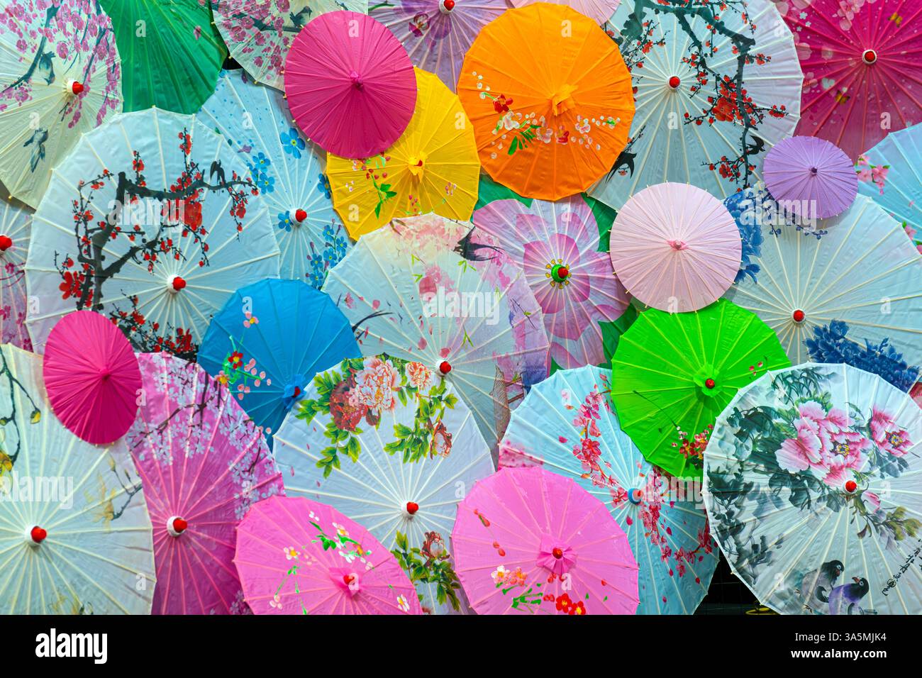 Vibrant array of floral patterns hi-res stock photography and images - Alamy