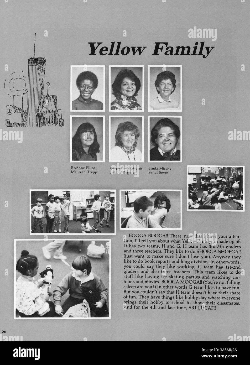 This 1986 yearbook of Andersen Open highlights the students, faculty ...