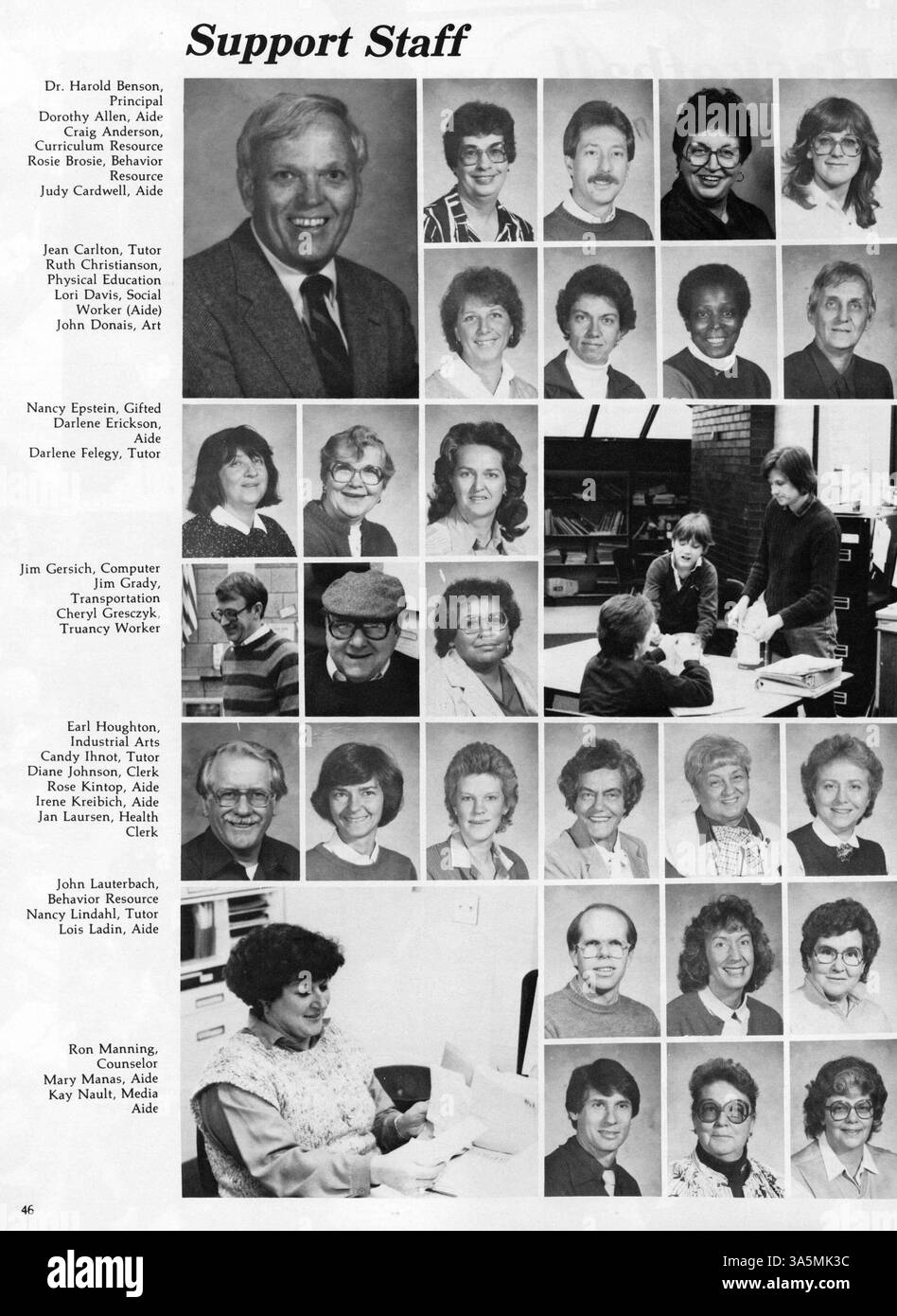 Including student photos Black and White Stock Photos & Images - Alamy