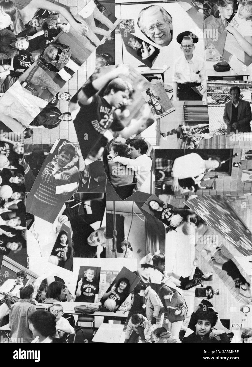 This yearbook captures the essence of Andersen Open during the 1985 ...