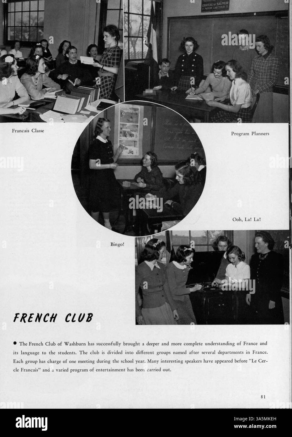 The Wahian 1940 yearbook captures the 1940-1941 school year's ...