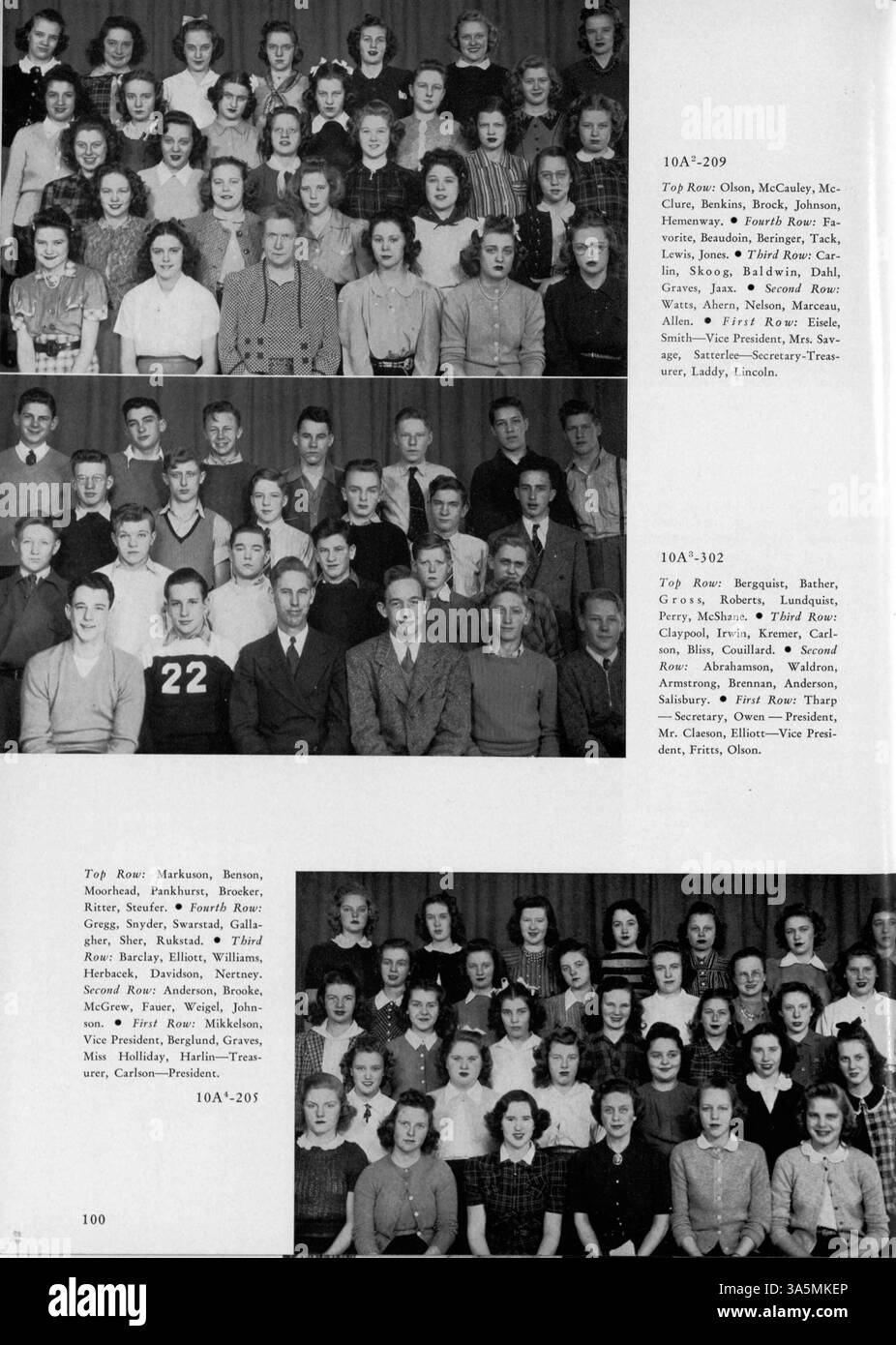 This 1940 Wahian yearbook from Washburn High School highlights ...