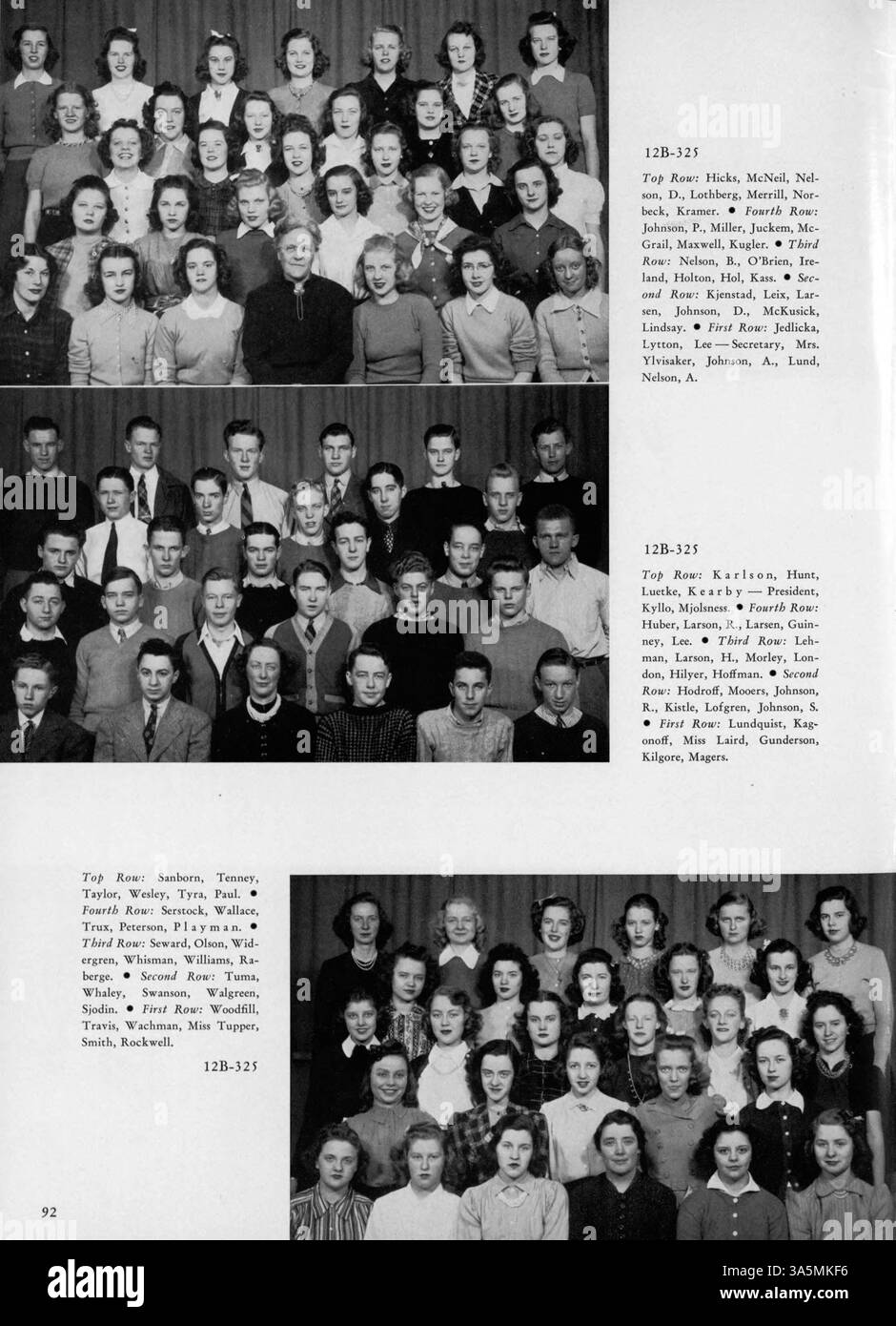 This Wahian 1940 yearbook highlights key events, athletics, clubs, and student life during the ...