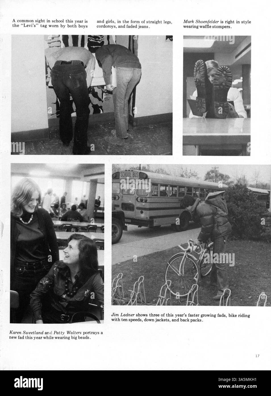 The 1974 Whigrean yearbook from Edina East High School captures the ...