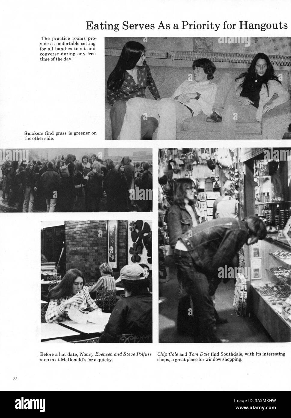 The 1974 Whigrean yearbook from Edina East High School reflects key ...