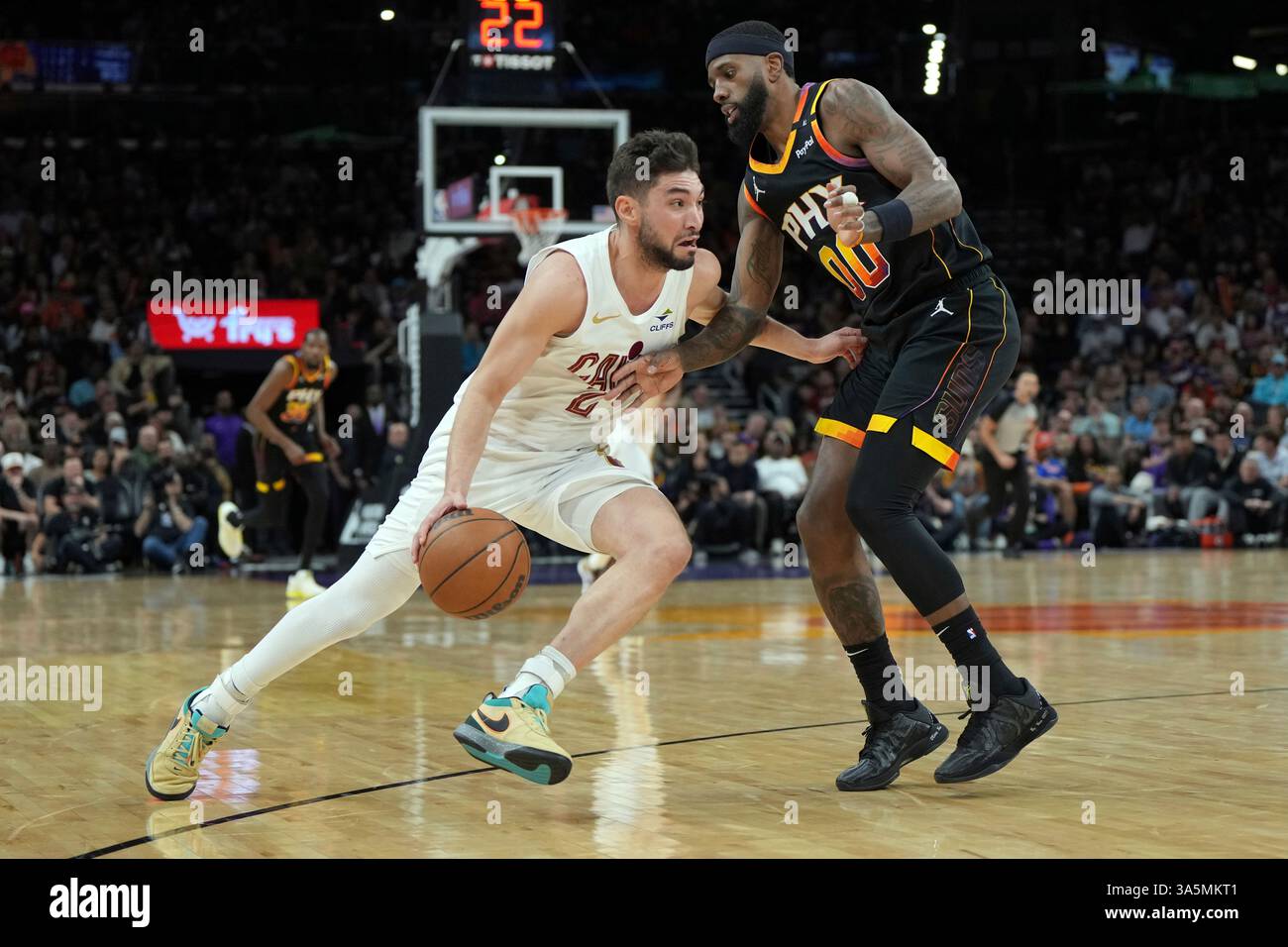 Cleveland Cavaliers guard Ty Jerome (2) during the first half of an NBA ...