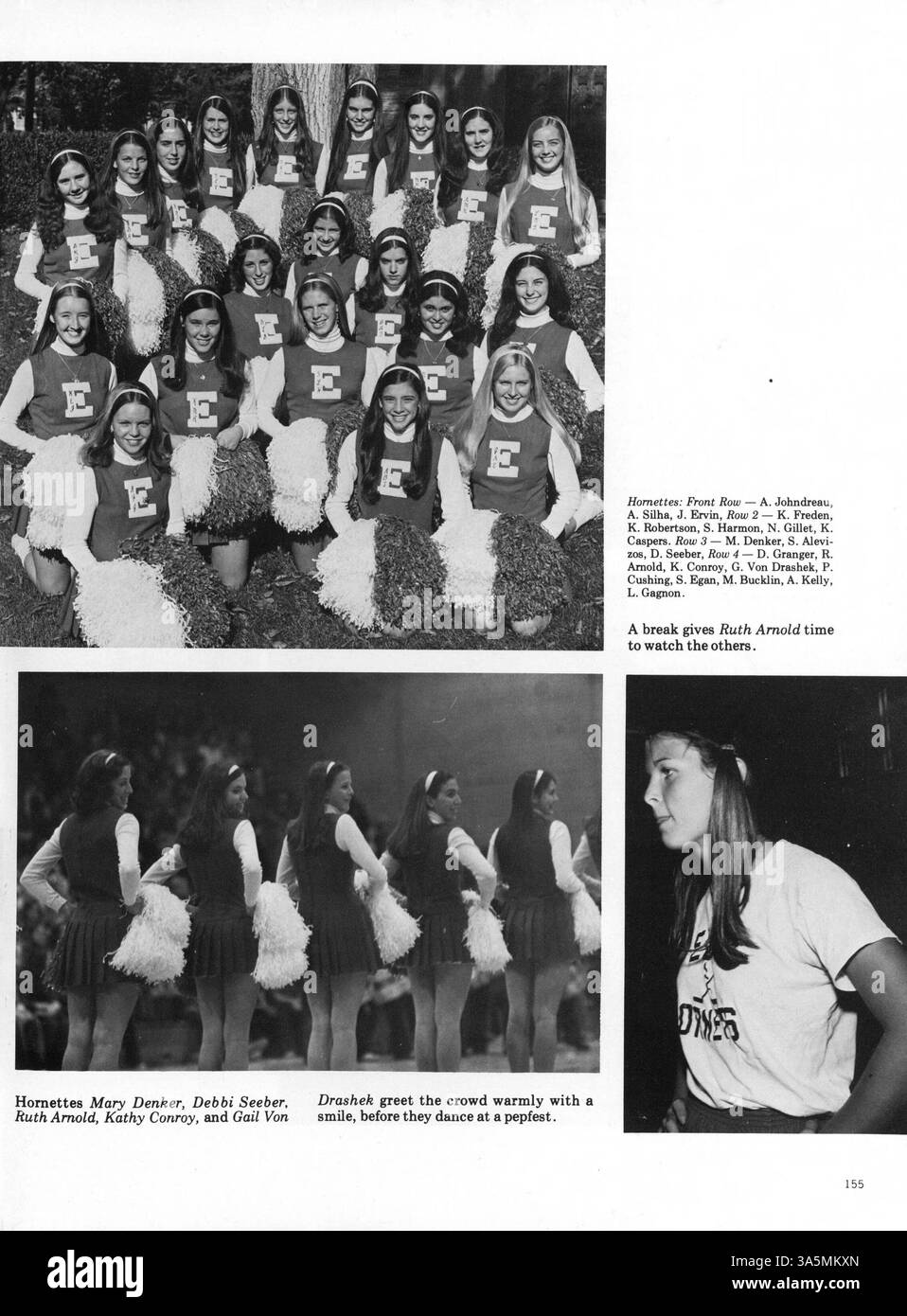 The 1974 Whigrean yearbook from Edina East High School captures the key ...